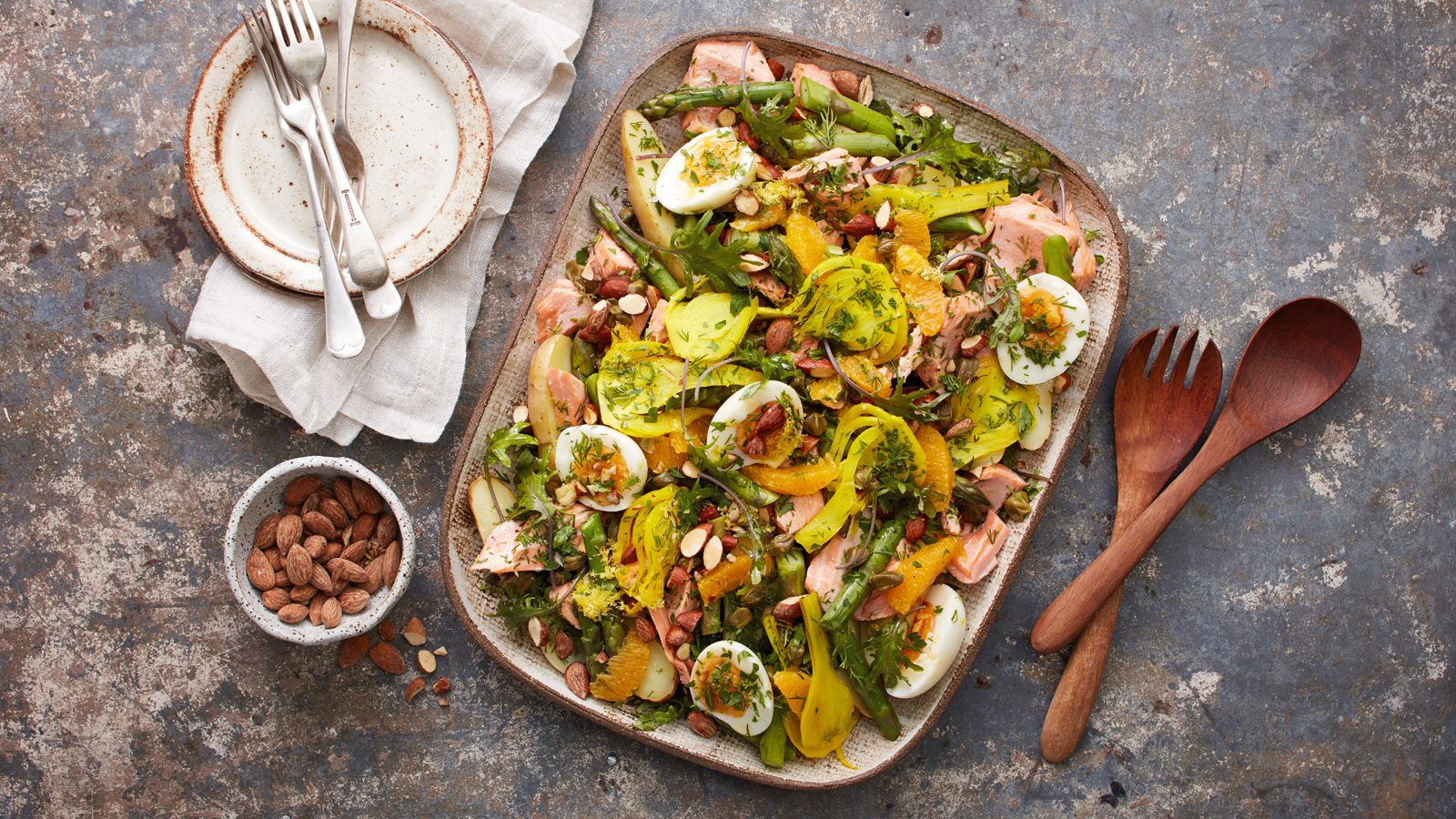 Warm Atlantic Ocean Trout Salad | The Neff Kitchen