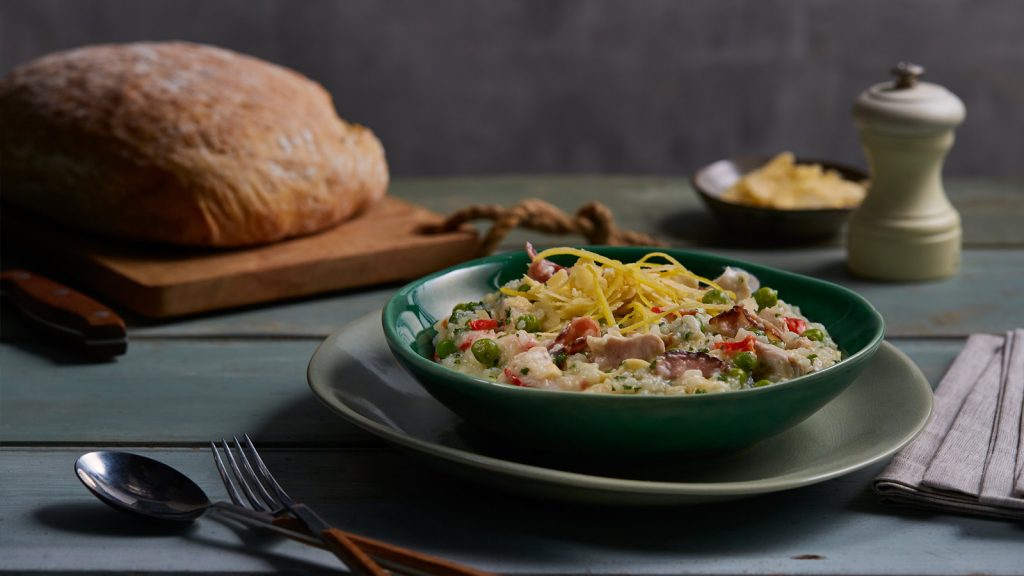Chicken, Pea and Ham Risotto | The Neff Kitchen