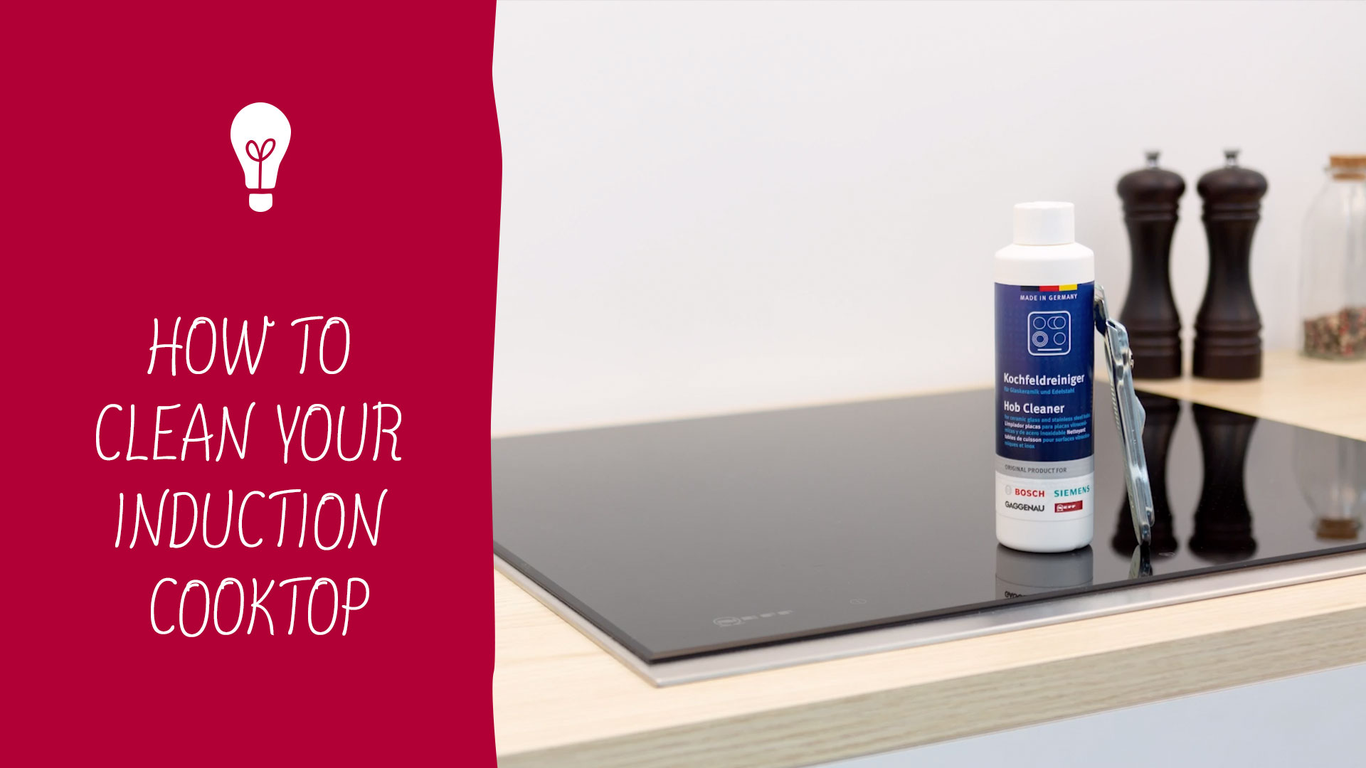 How to clean your induction cooktop | The Neff Kitchen