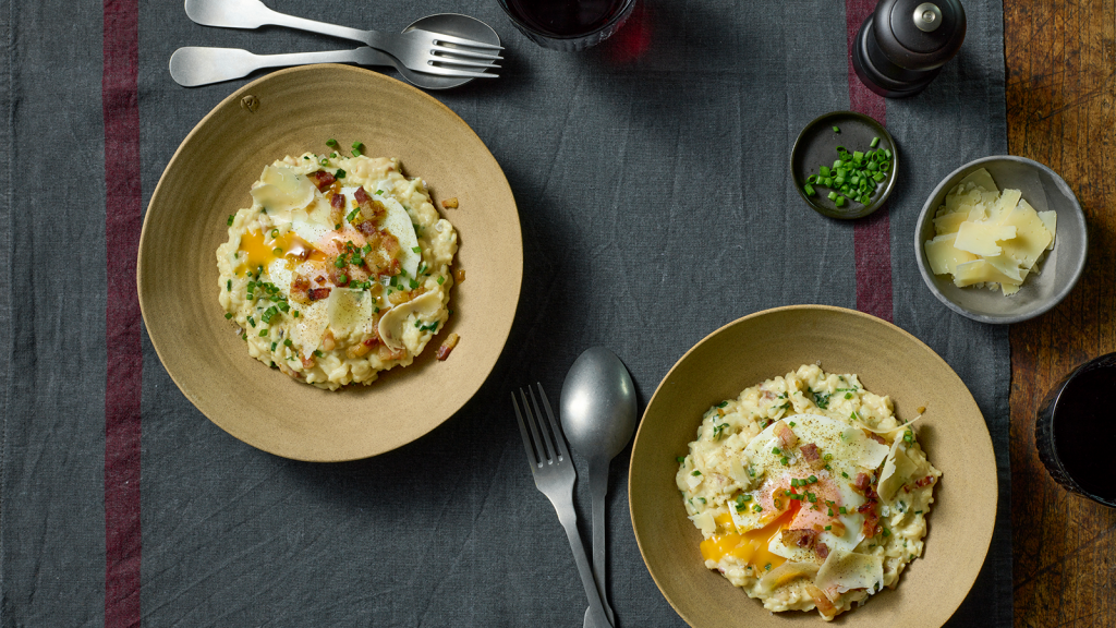Bacon & Egg Risotto | The Neff Kitchen