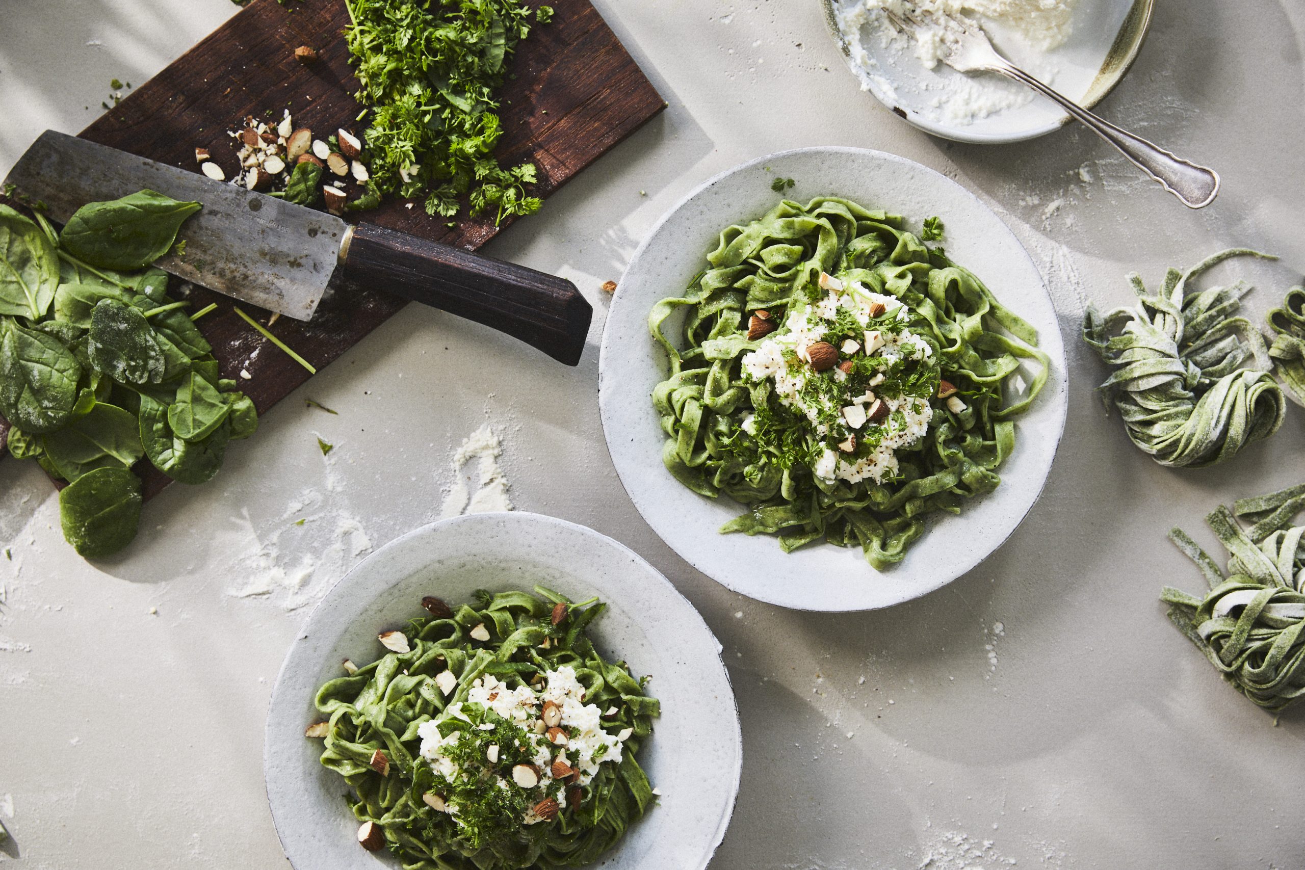 Make your own Green Pasta | The Neff Kitchen