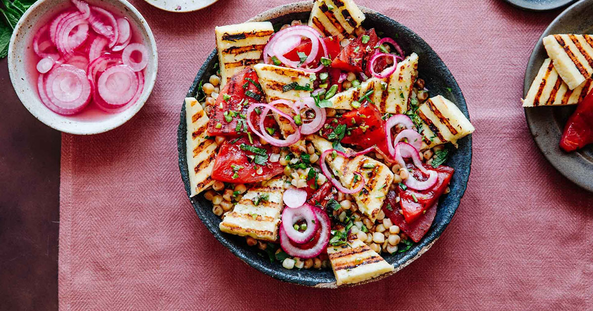 Grilled Watermelon and Halloumi Salad | The Neff Kitchen